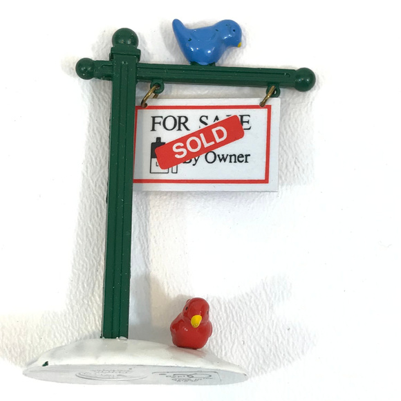 Department 56 | Holiday | Dept 56 Snow 5667for Sale Sign | Poshmark